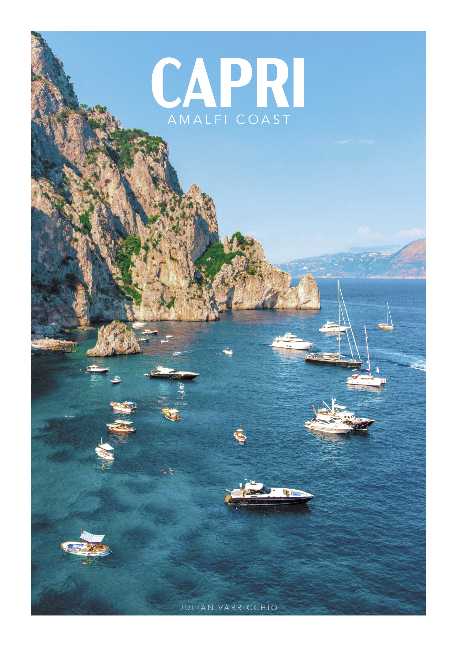 Retro Poster - Capri - Julian Varricchio Photography