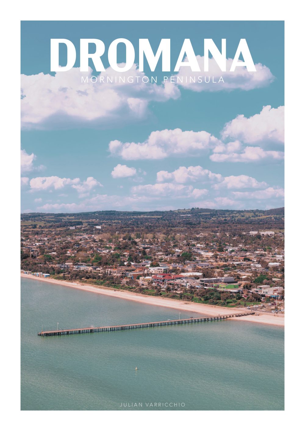 Retro Poster - Dromana - Julian Varricchio Photography