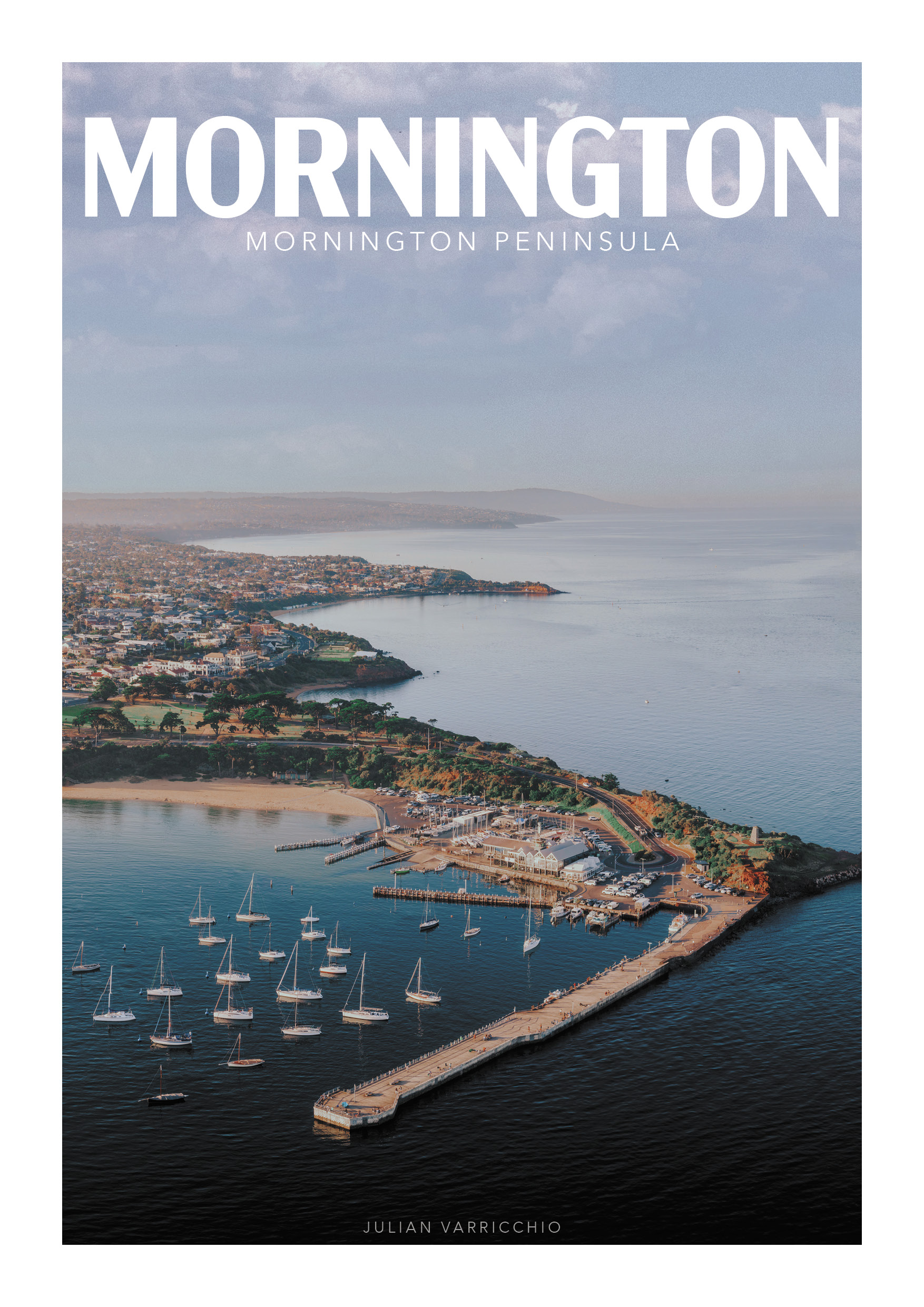 Retro Poster - Mornington - Julian Varricchio Photography