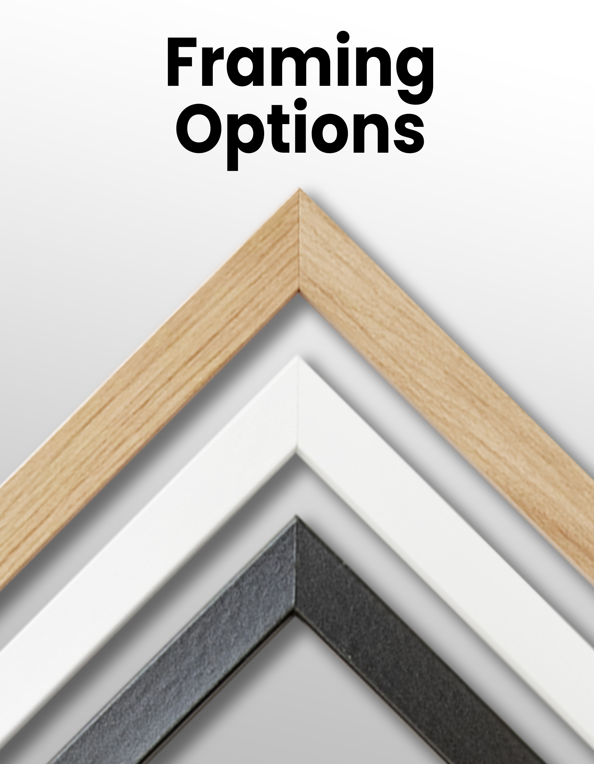 Framing Options - Julian Varricchio Photography